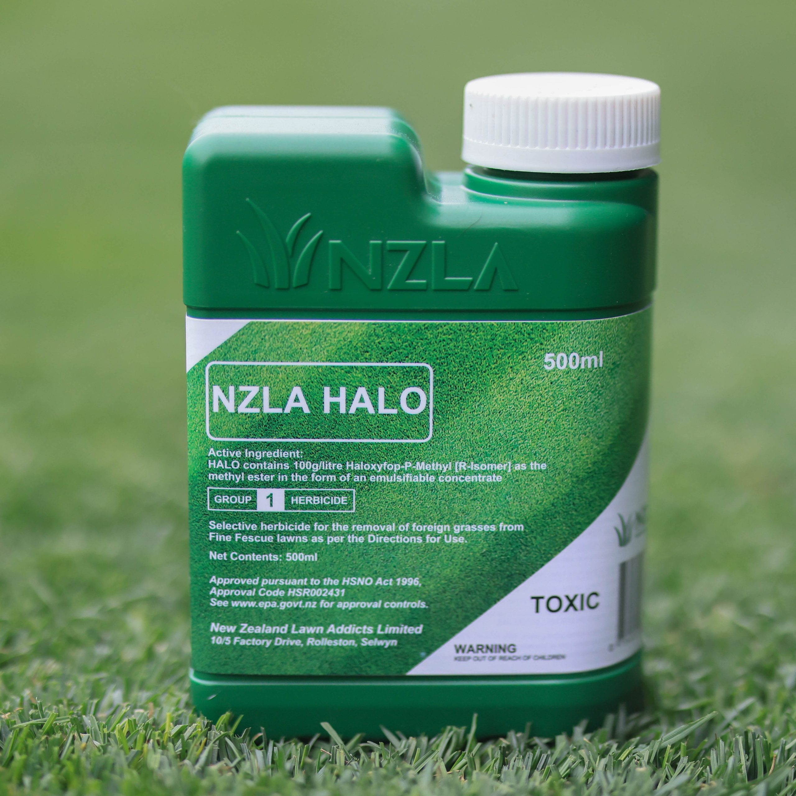 NZLA Halo | Fine Fescue grass weed control | NZ
