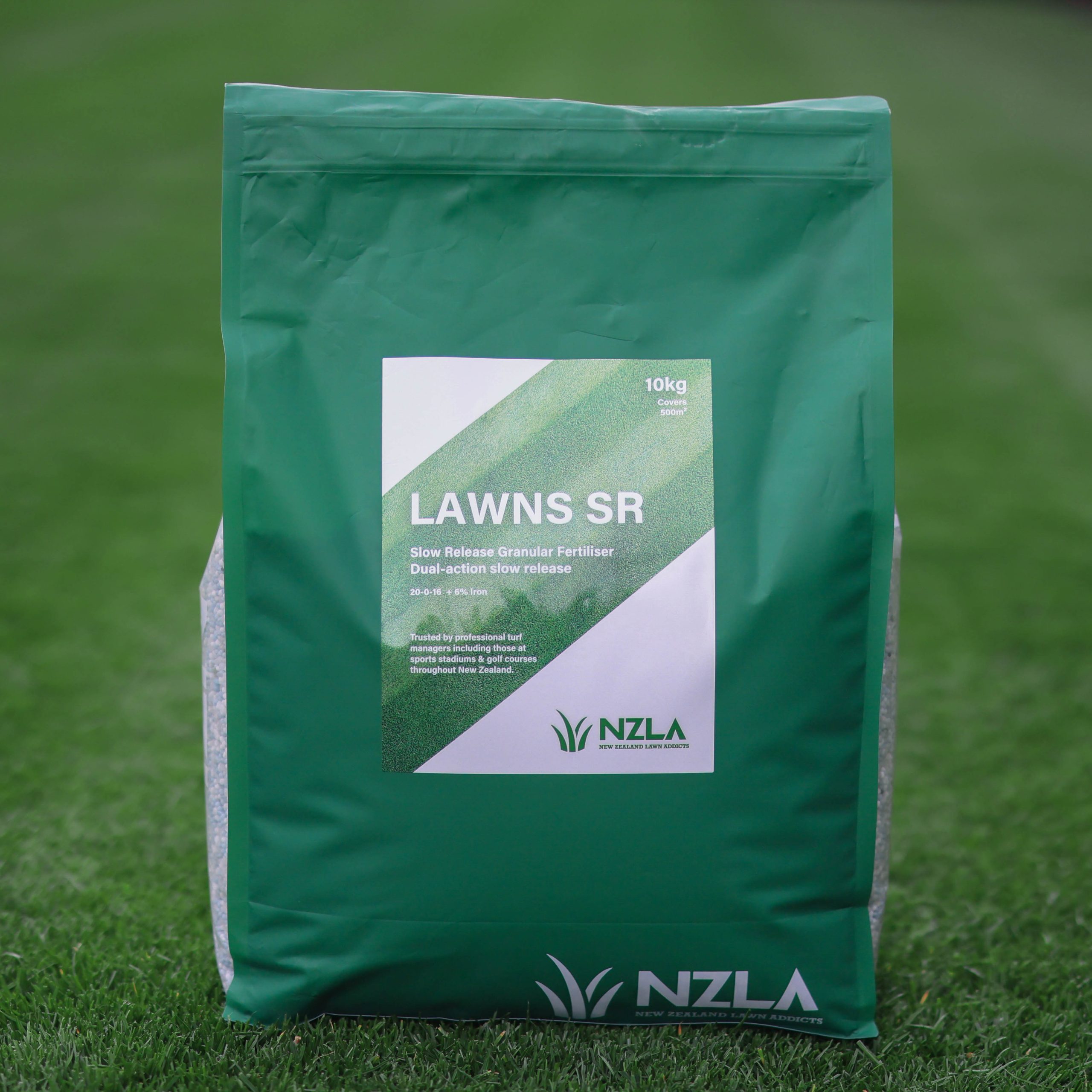 Slow Release Lawn Fertiliser - Lawns SR 10kg - New Zealand Lawn Addicts